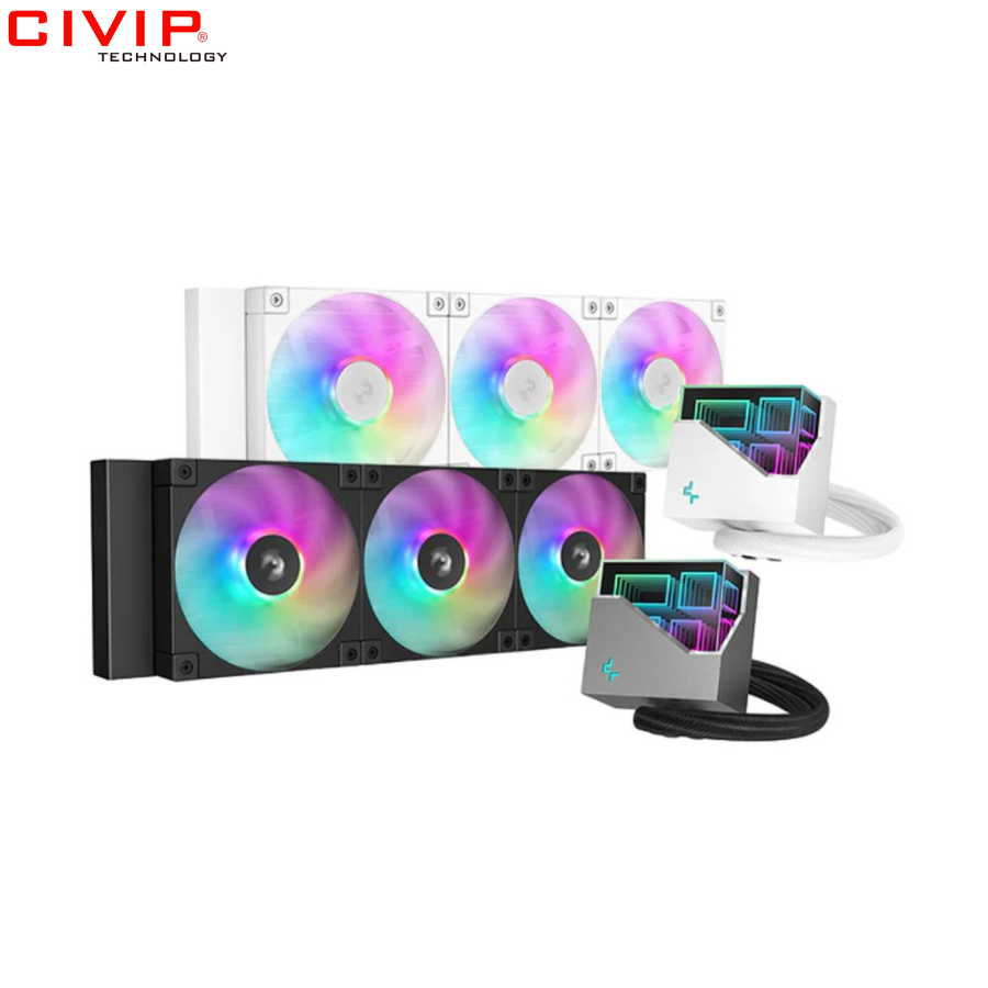 Tản nhiệt nước AIO Deepcool LT360 WH ARGB